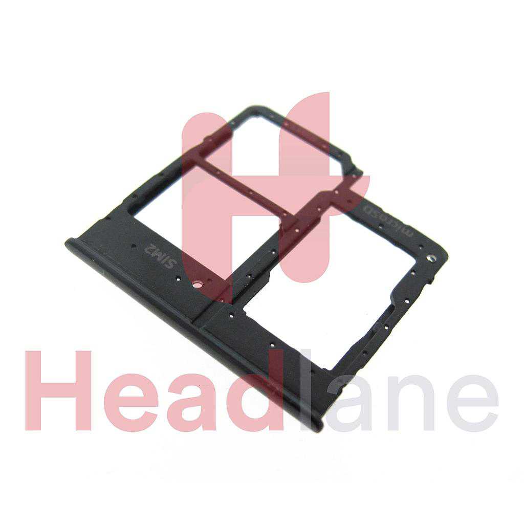 Samsung SM-A202 Galaxy A20E Memory / SIM Card Tray (Dual) - Black GH98 ...