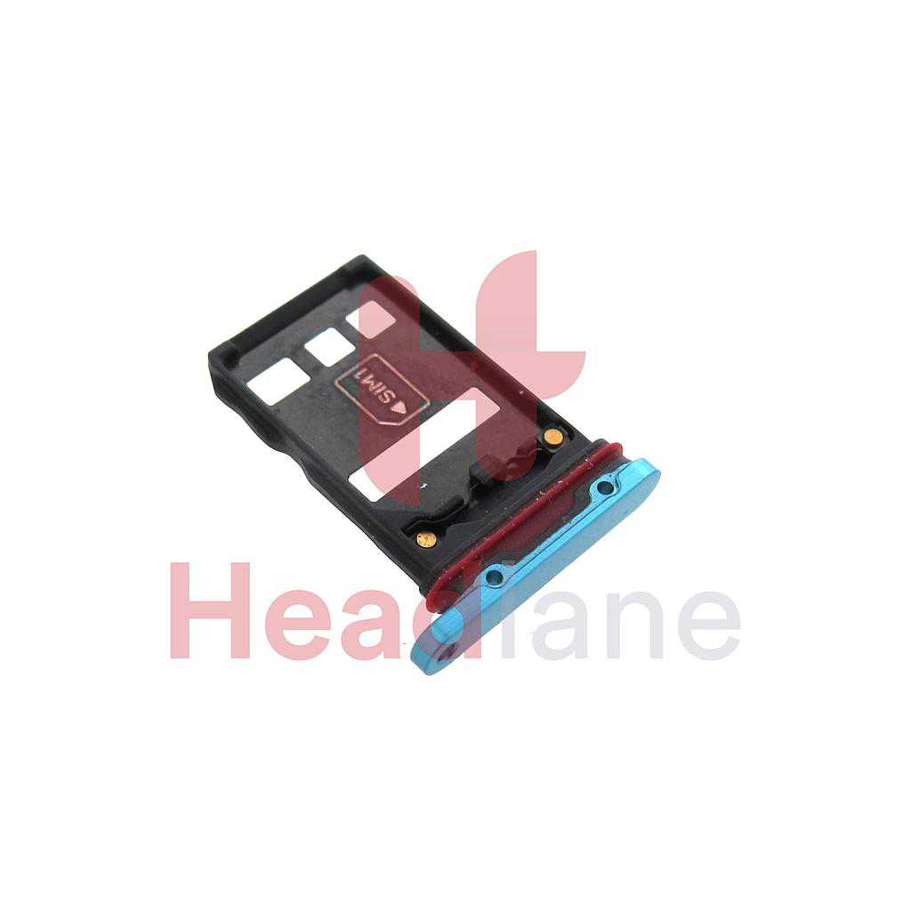 Huawei P30 Pro SIM / Memory Card Tray - Aurora Blue - 51661MFE