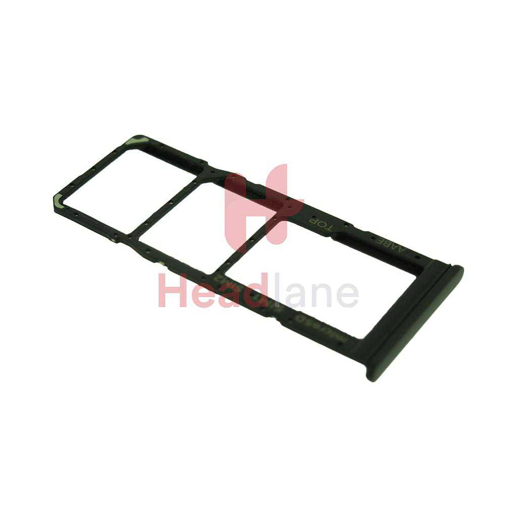Samsung SM-A125 Galaxy A12 SIM Card Tray - Black GH98-46124A