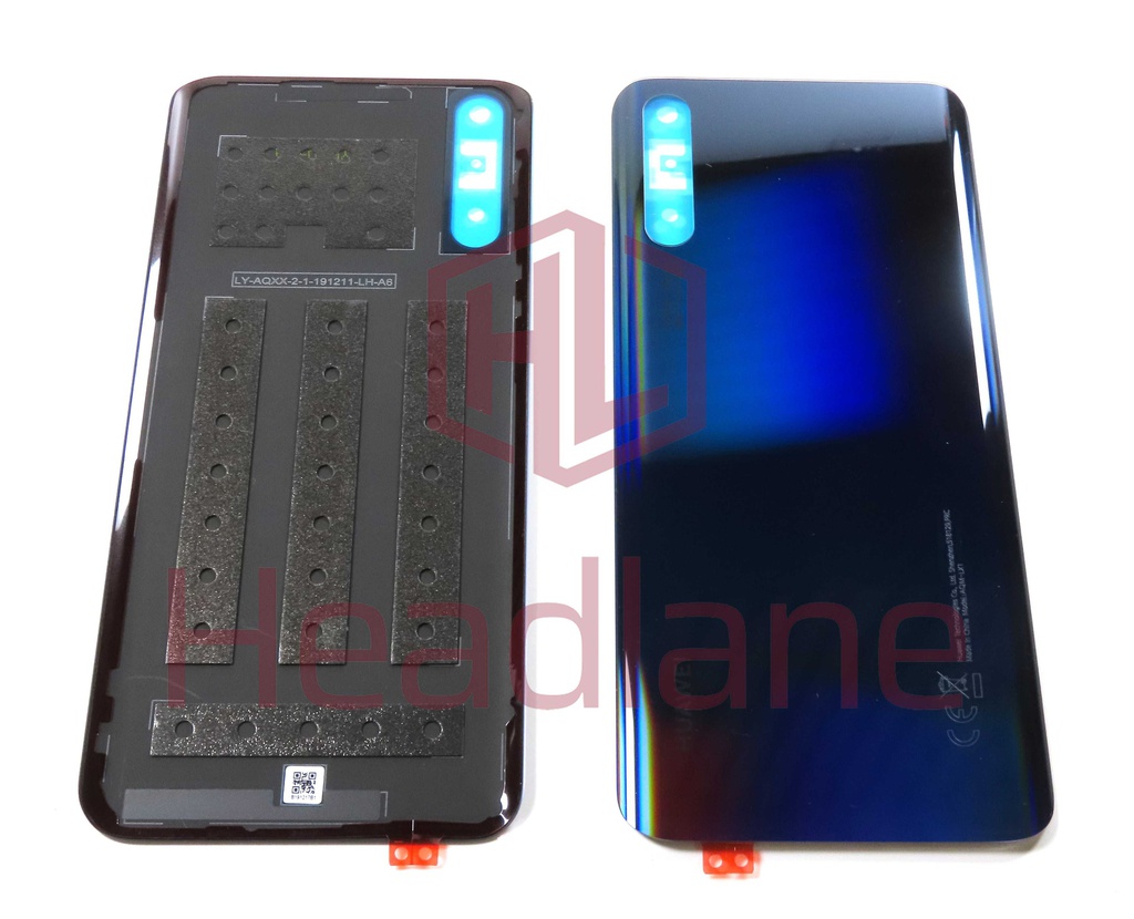 Huawei Y8p / P Smart S Back / Battery Cover - Black - 02353PPH