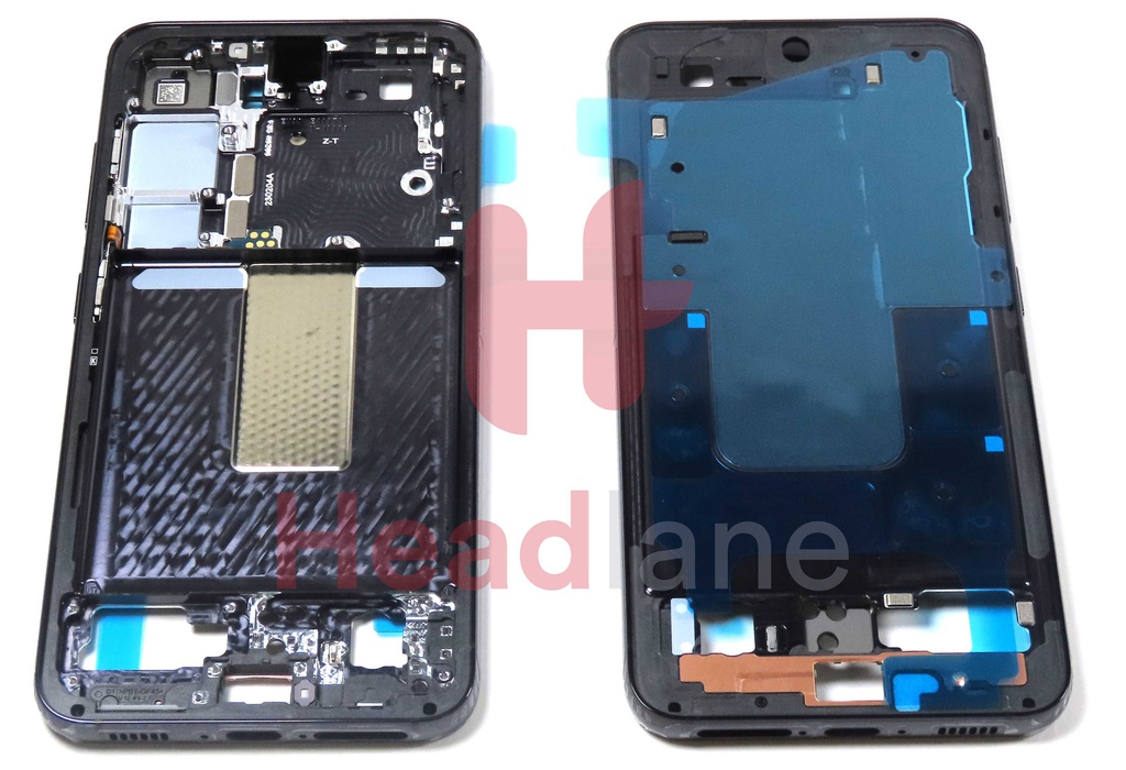 Samsung SM-S911 Galaxy S23 Display Frame / Chassis - Black - GH96-15624A