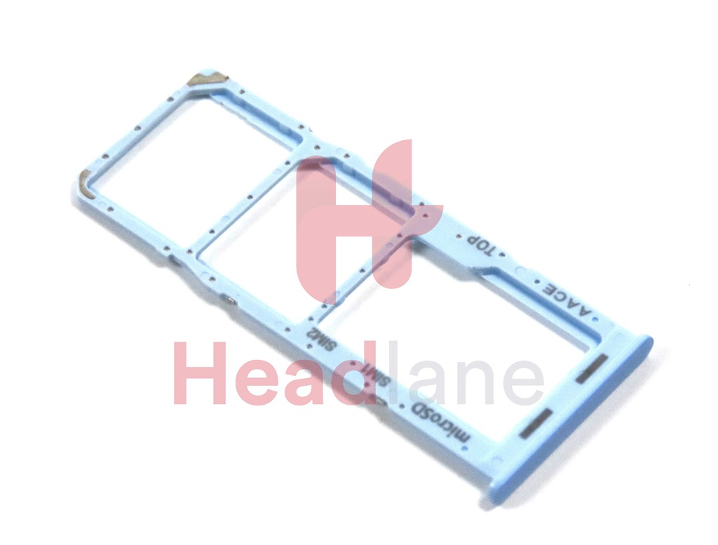 Samsung SM-A135 A137 Galaxy A13 SIM / Memory Card Tray - Blue - GH98-47323B