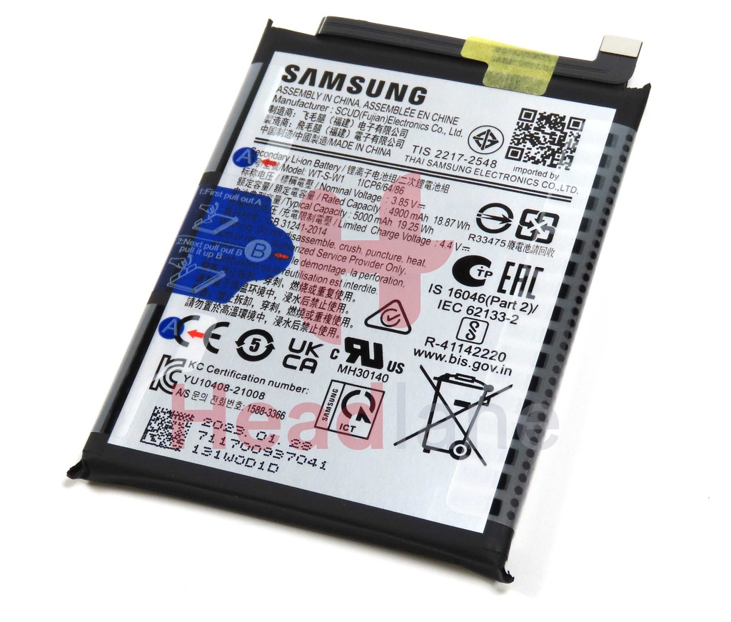 Samsung SM-A146P Galaxy A14 5G WT-S-W1 5000mAh Internal Battery - GH81 ...