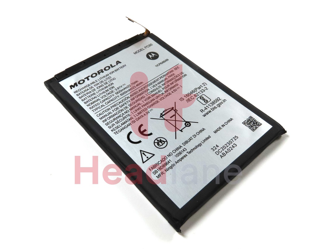 Motorola XT2343 G54 PC60 6000mAh Internal Battery - SB18D89641