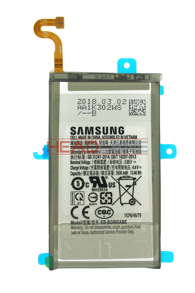 Samsung SM-G965 Galaxy S9+ Internal Battery EB-BG965ABE (No Box) - GH82 ...