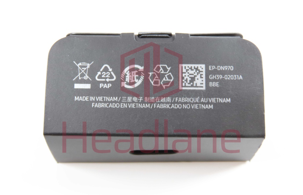 Samsung EP-DN970BBE 1m USB-C to USB-C Cable - Black - GH39-02031A