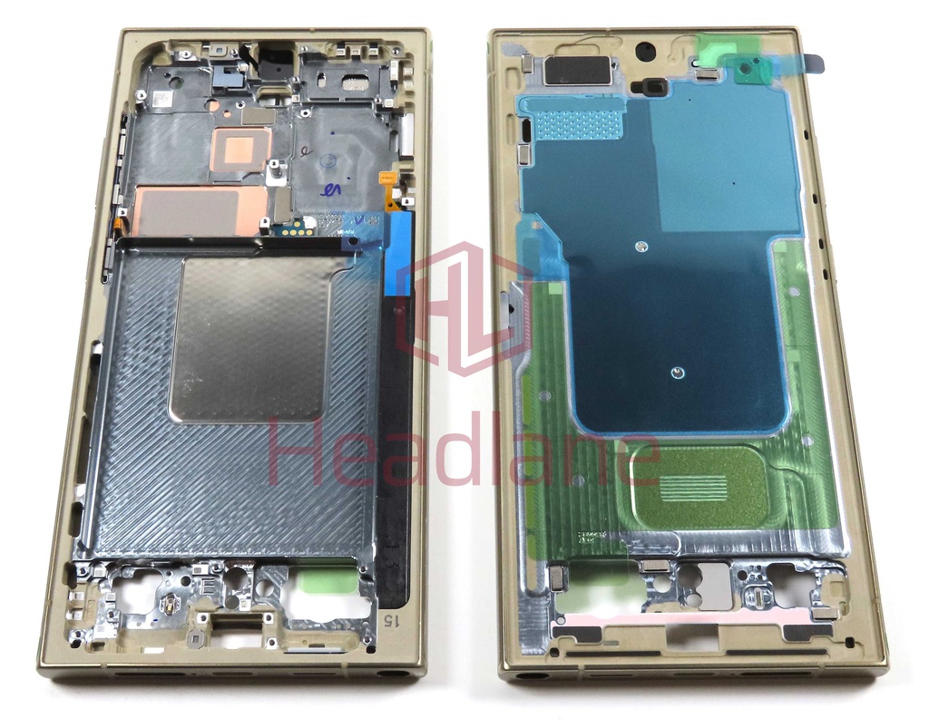 Samsung SM-S928 Galaxy S24 Ultra Display Frame - Titanium Yellow - GH82 ...