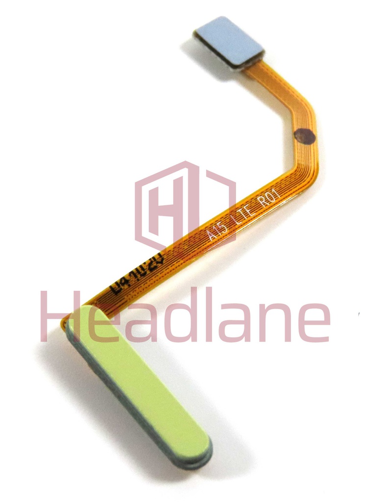 Samsung SM-A155 Galaxy A15 4G Fingerprint Reader / Sensor - Yellow ...