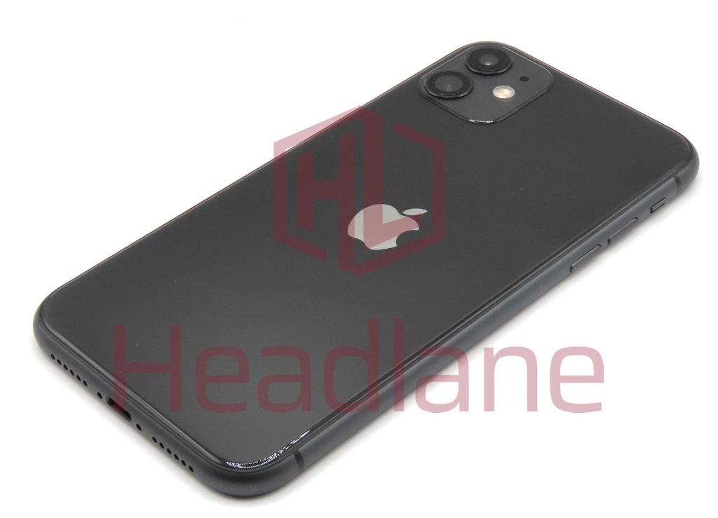 Apple iPhone 11 Back / Battery Cover + Small Parts - Black (Pulled ...